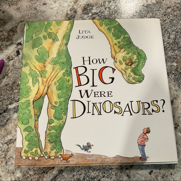 Other | How Big Were Dinosaurs Lisa Judge Book Free With Bundle ...